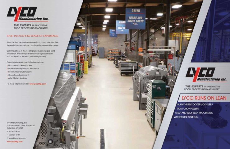 Lyco Blancher Equipment | Lyco Mfg