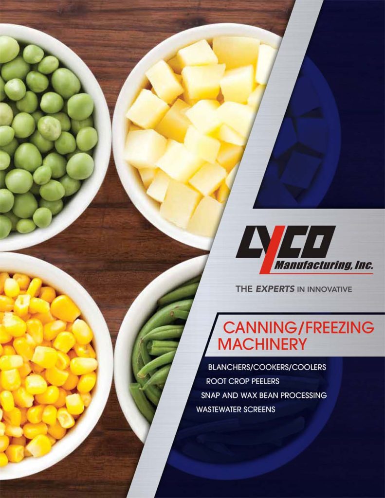 Lyco Blancher Equipment | Lyco Mfg