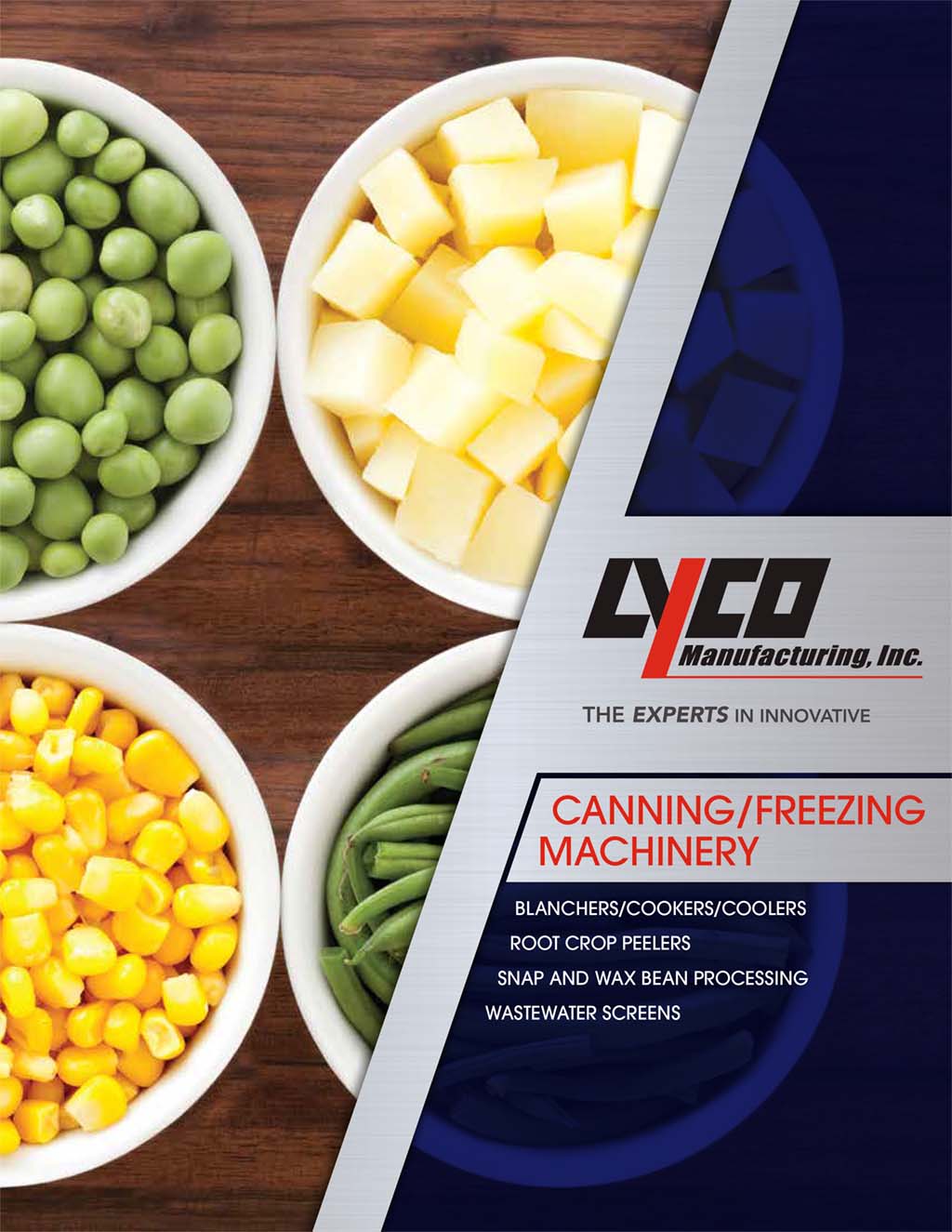 Lyco Blancher Equipment | Lyco Mfg