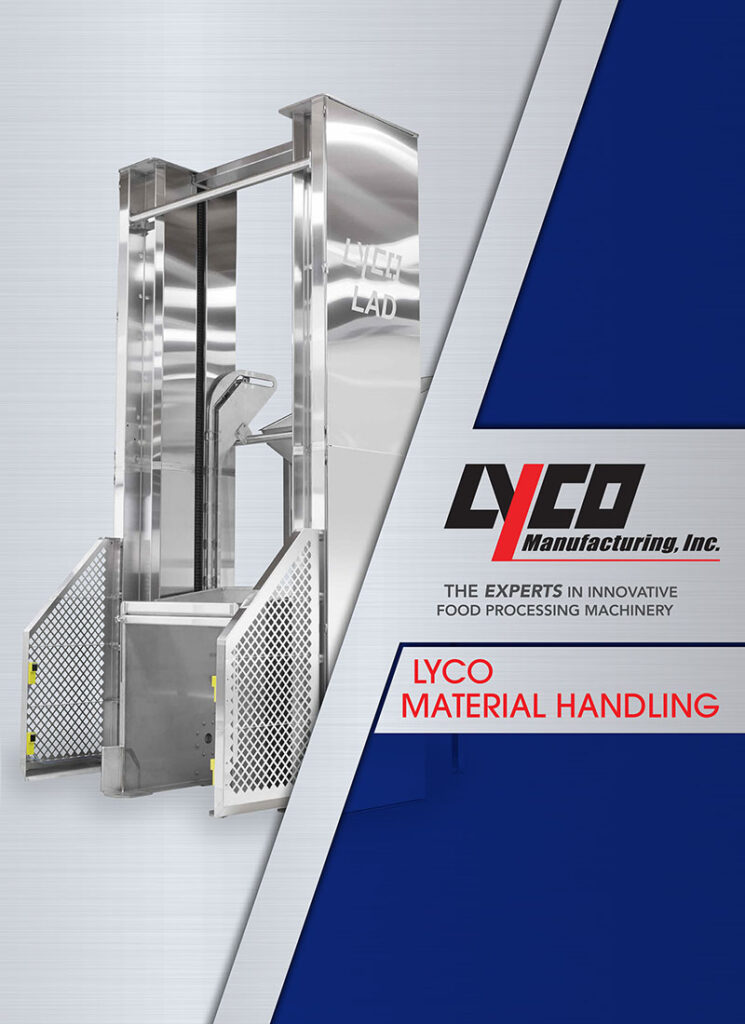 Material Handling | Food Processing Machinery | Lyco Manufacturing